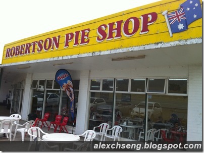 Down Memory Lane: AU2010 - Robertson Pie Shop